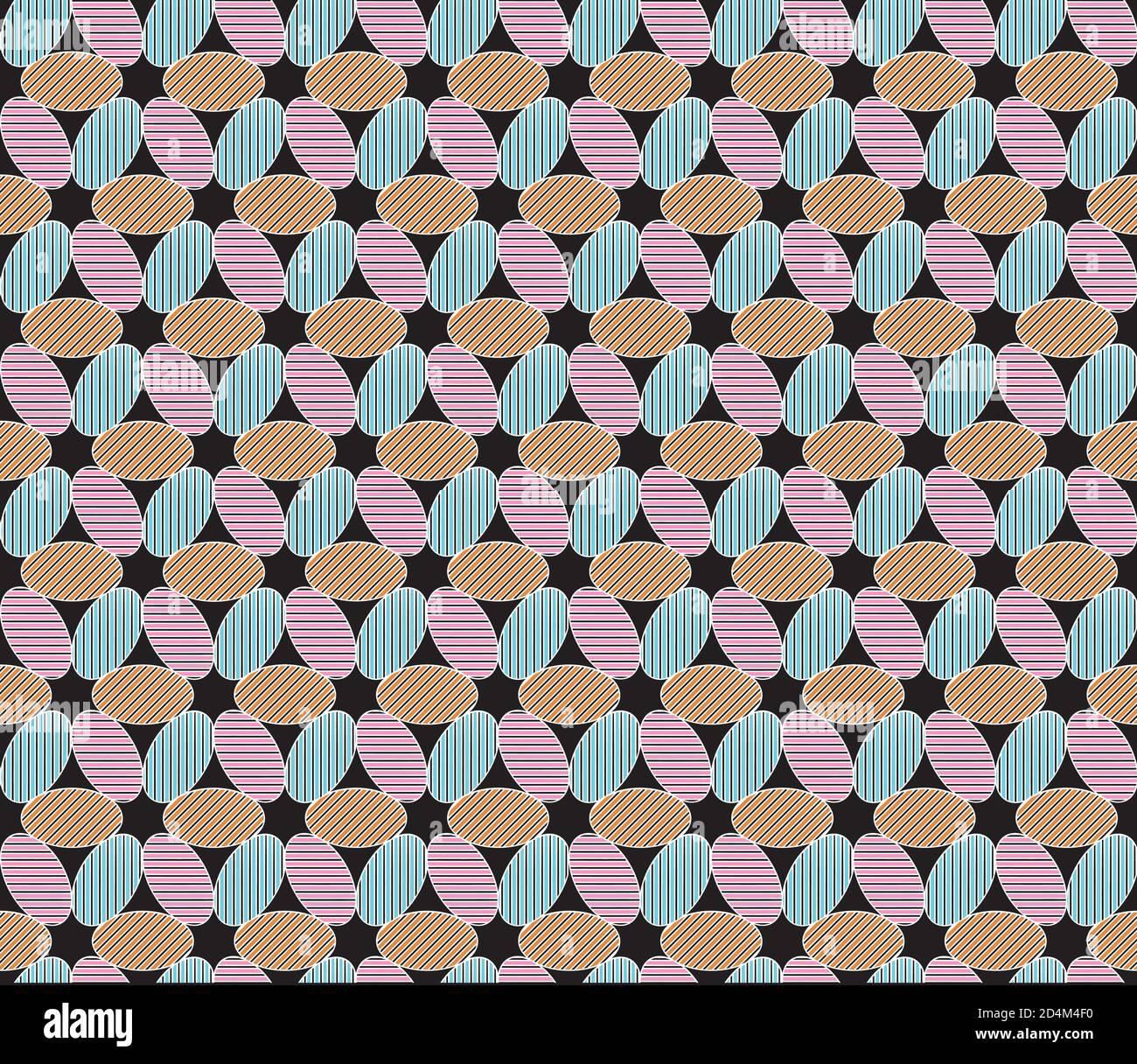 Seamless texture with colored segments(ellipse Stock Vector Image & Art ...