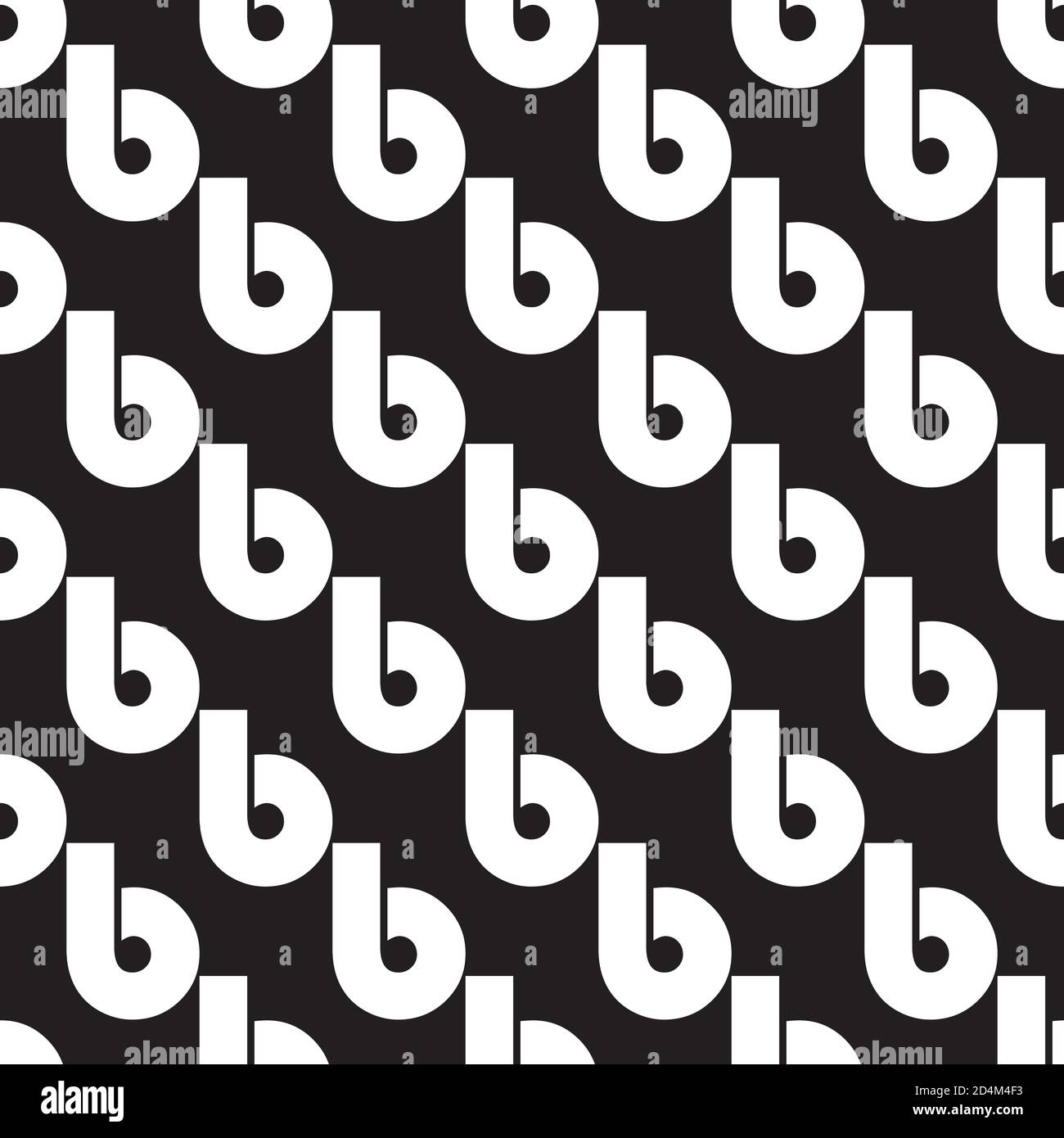 Seamless texture with white letter b Stock Vector Image & Art - Alamy