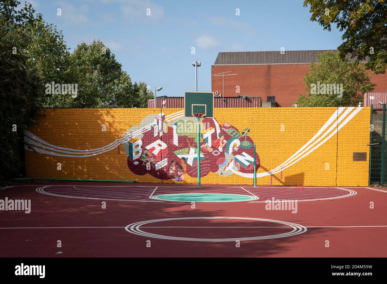 Canterbury Crescent Basketball Court on the 17th September 2020 in ...