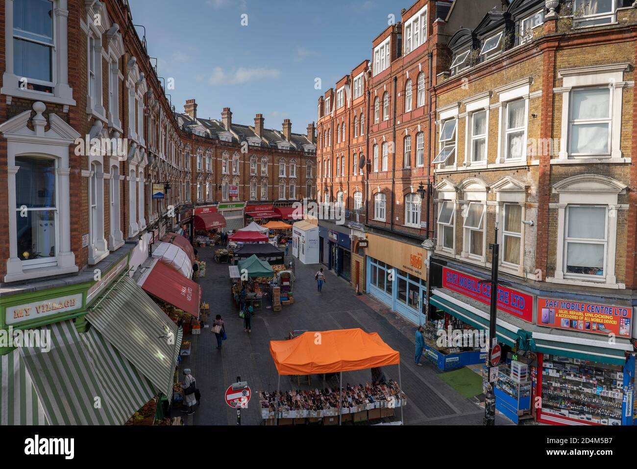 Electric Avenue from Brixton Station on the 17th September 2020 in ...