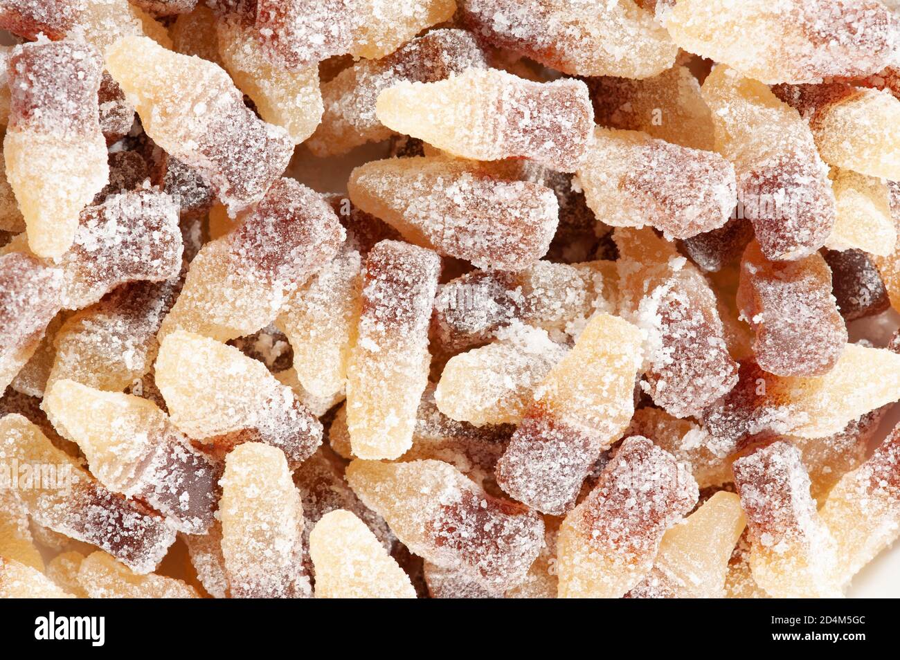 Sugared Cola Bottles, Old Fashioned Sweets Stock Photo - Alamy