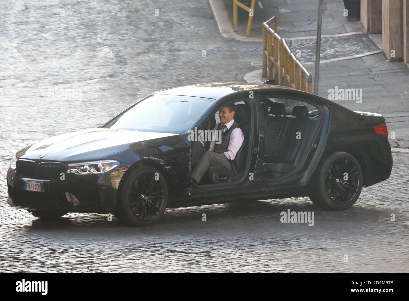 Rome, Italy. 09th Oct, 2020. Rome, film set "Mission impossible 7 ...