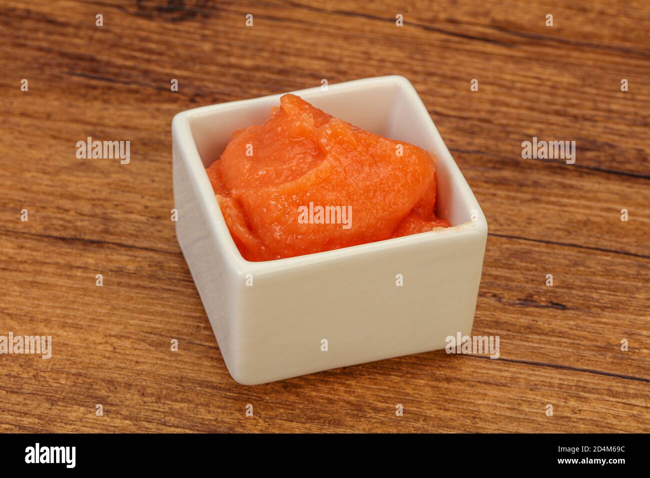 Cod fish roe snack in the bowl Stock Photo - Alamy