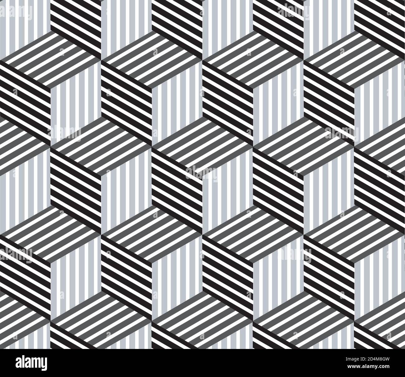 Seamless texture with gray segments(cube Stock Vector Image & Art - Alamy