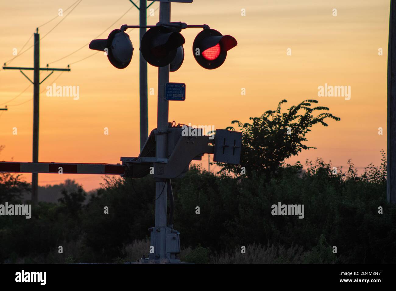 Rail road crossing hi-res stock photography and images - Alamy