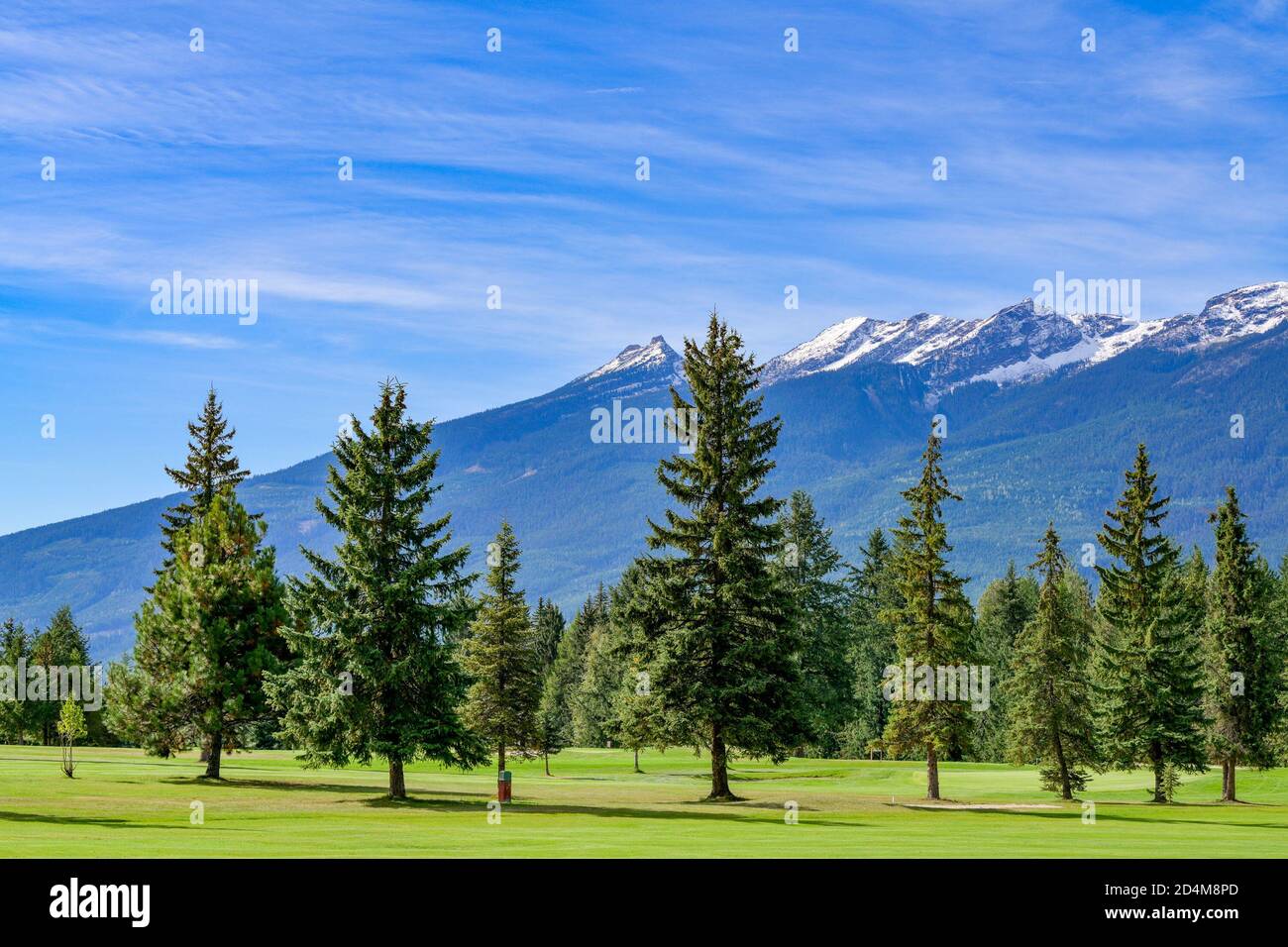 Golf Course, Nakusp, British Columbia, Canada Stock Photo - Alamy