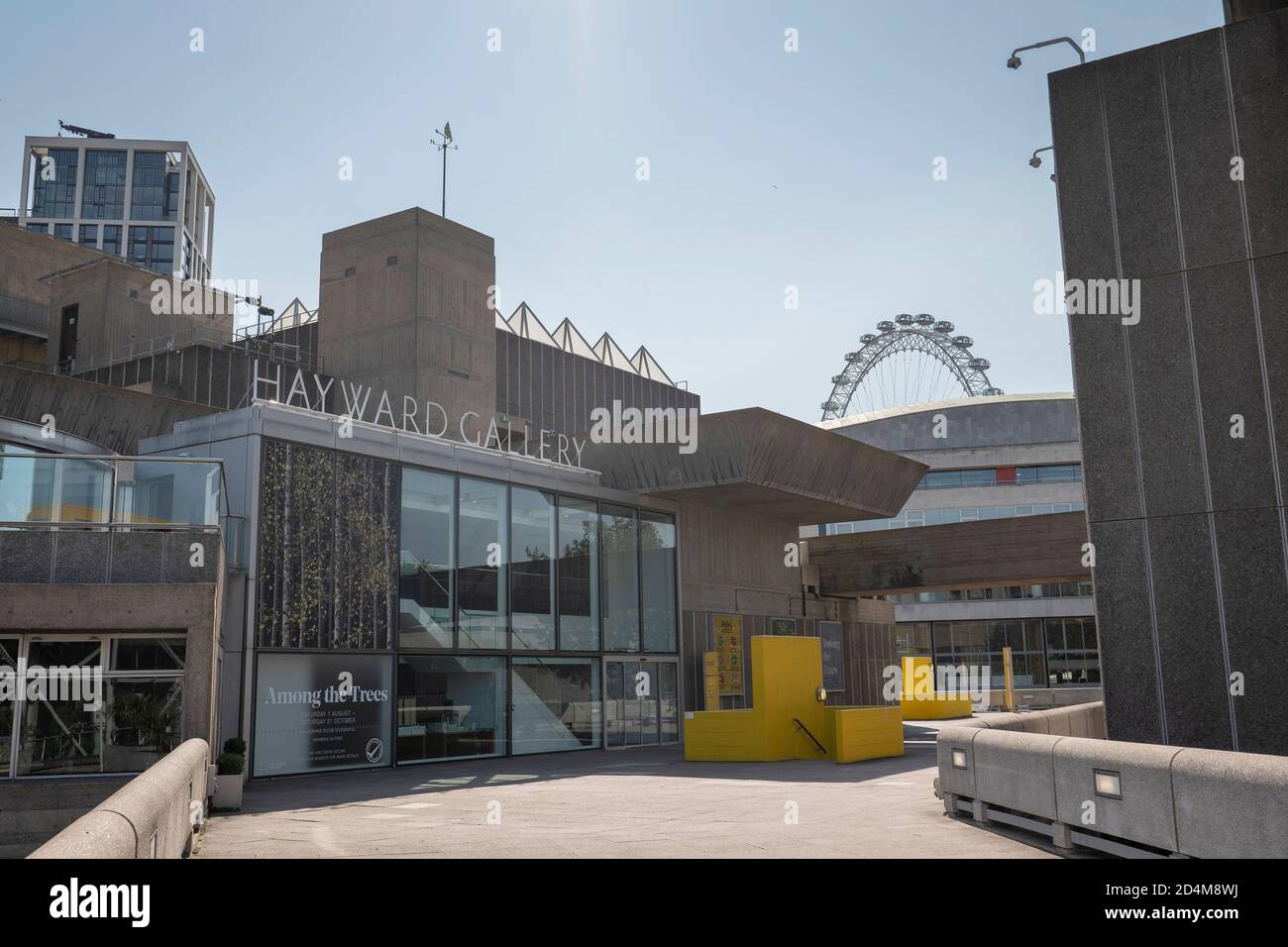 The Hayward Gallery on the 14th September 2020 on the South Bank in the ...