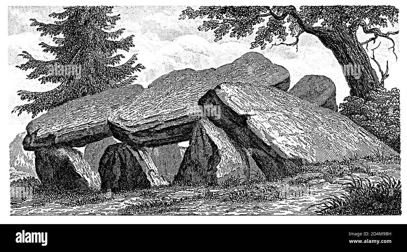 Dolmen germany Black and White Stock Photos & Images - Alamy