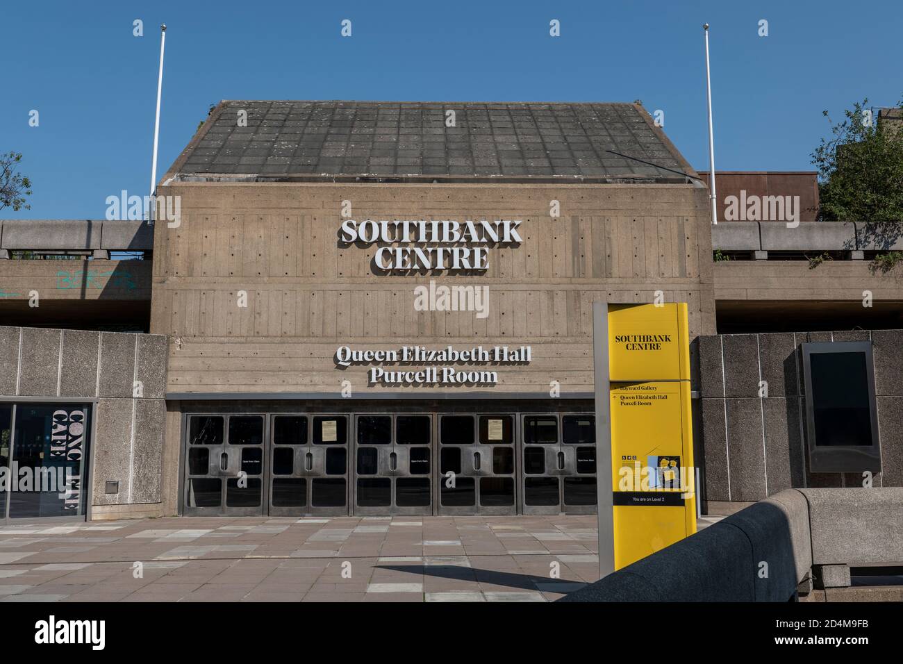 The Queen Elizabeth Hall at the Southbank Centre on the 14th September ...