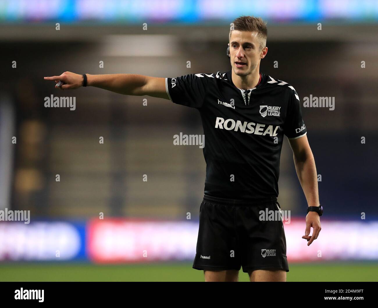 Referee Chris Kendall during the Betfred Super League match at Emerald ...