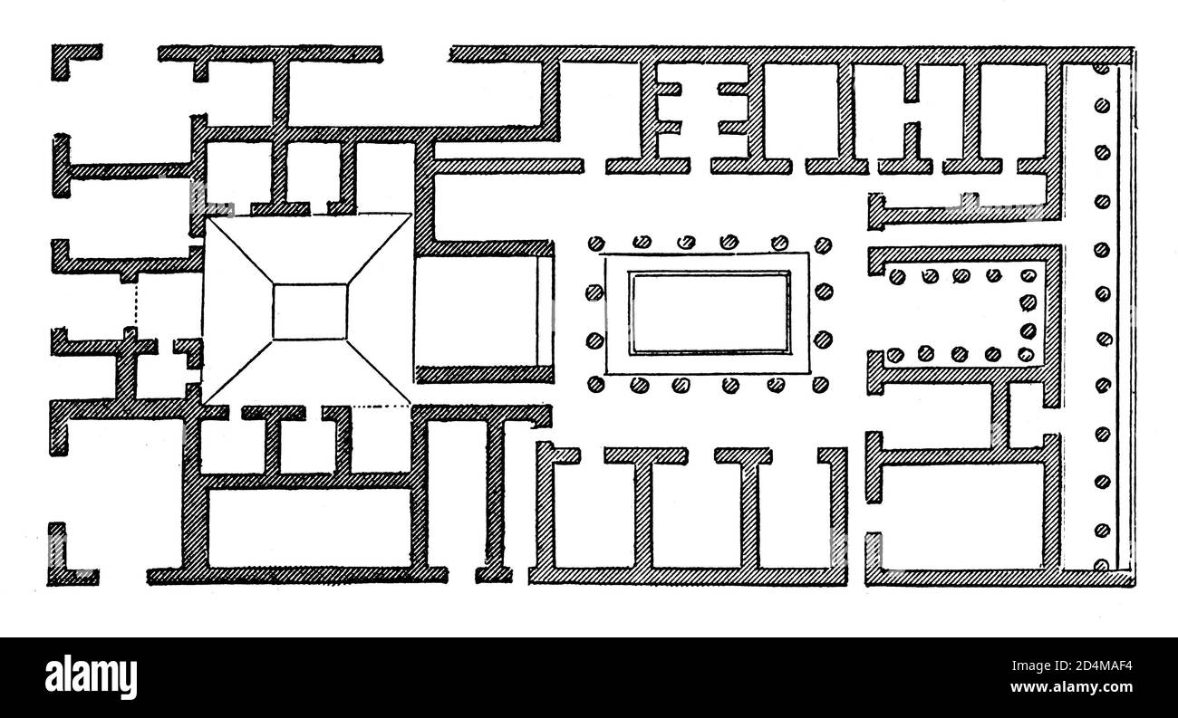 Roman Domus Floor Plan