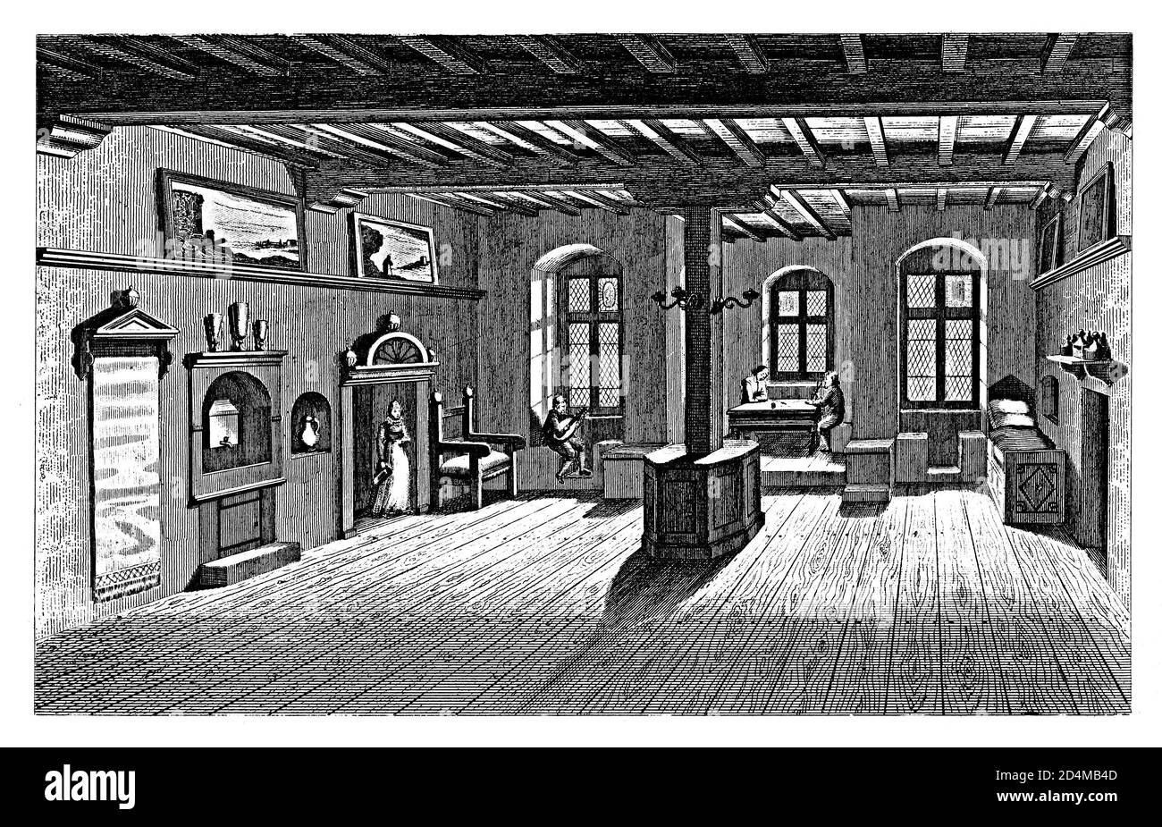 16th century inn Black and White Stock Photos & Images - Alamy