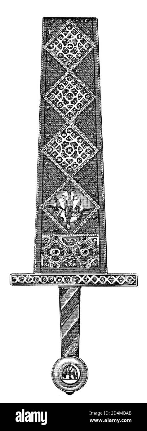 Emperors sword Black and White Stock Photos & Images - Alamy