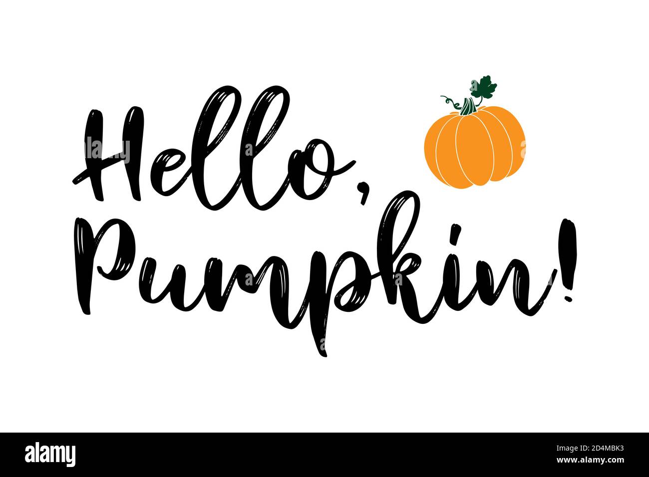 Hello pumpkin Stock Vector Images - Alamy