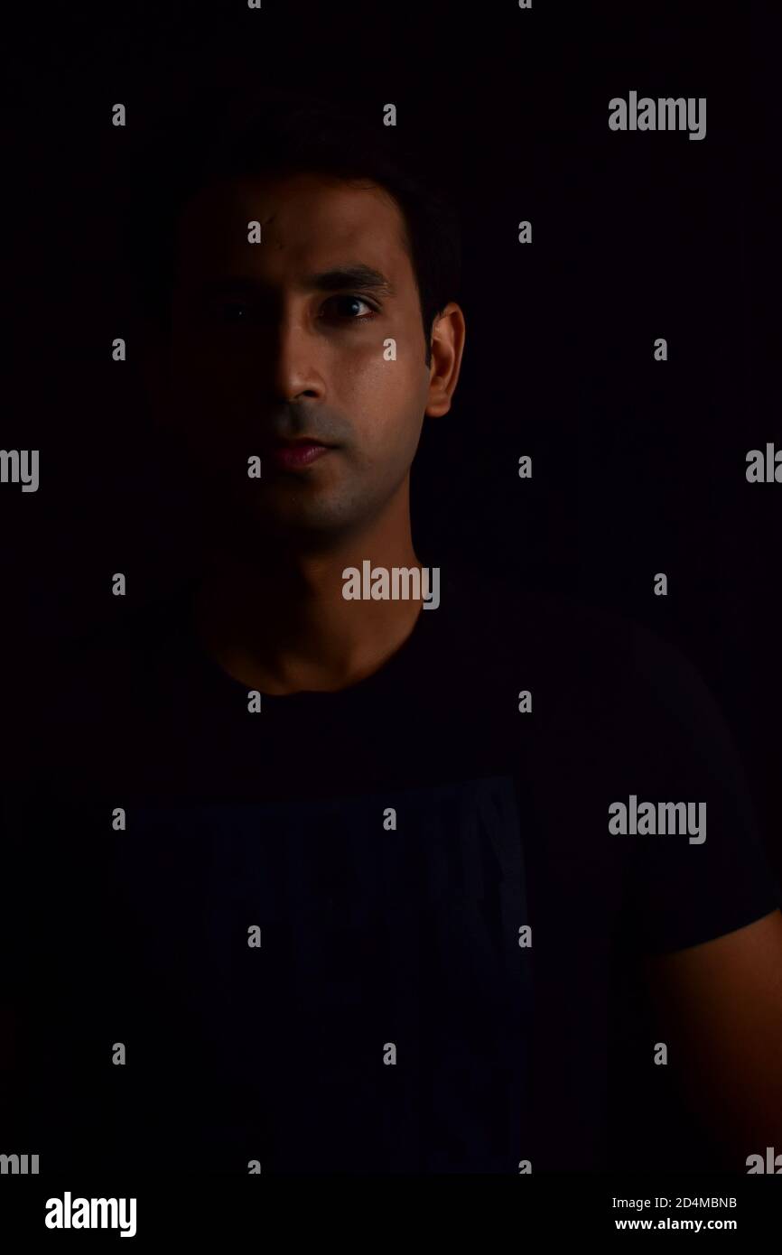 New Delhi India – March 30 2020 : Man portrait, smart casual man ...