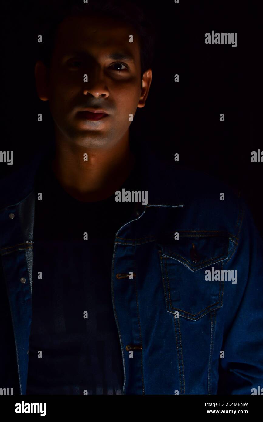 New Delhi India – March 30 2020 : Man portrait, smart casual man ...