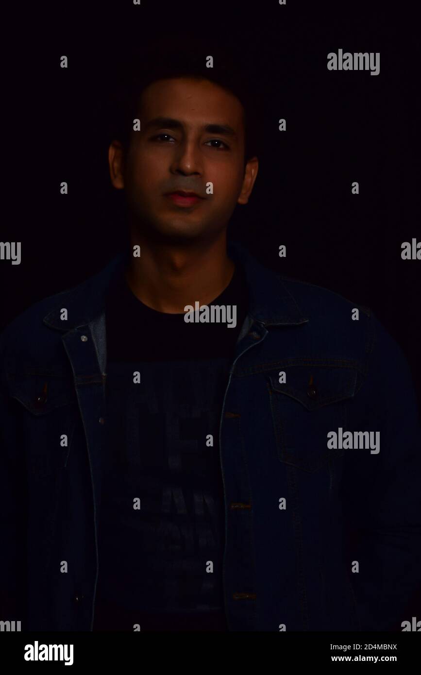 New Delhi India – March 30 2020 : Man portrait, smart casual man ...