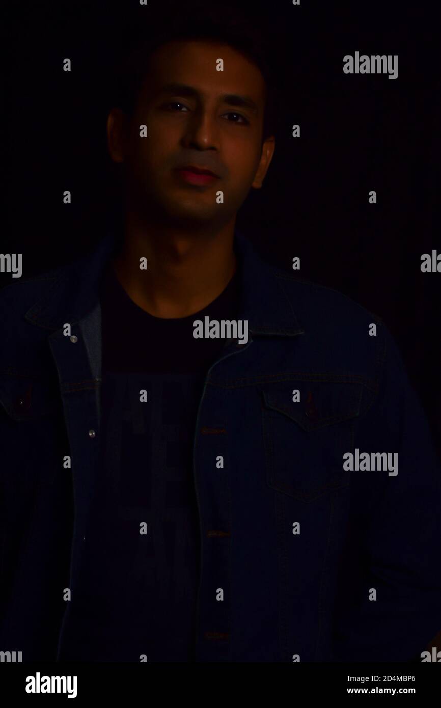 New Delhi India – March 30 2020 : Man portrait, smart casual man ...