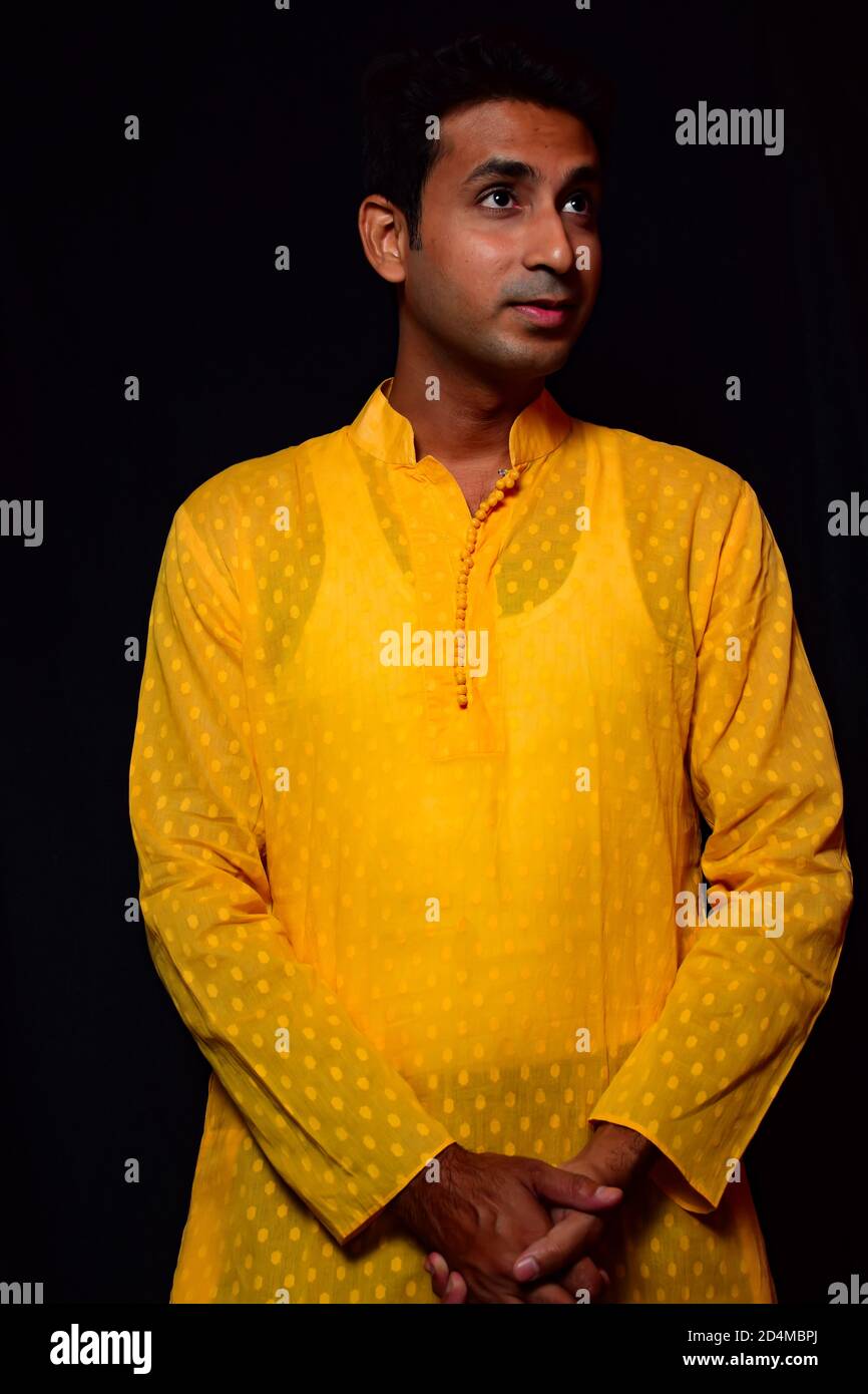 New Delhi India – March 30 2020 : Man portrait, smart casual man ...