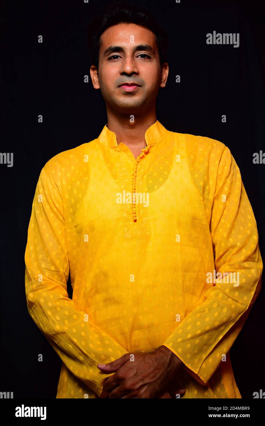 New Delhi India – March 30 2020 : Man portrait, smart casual man ...