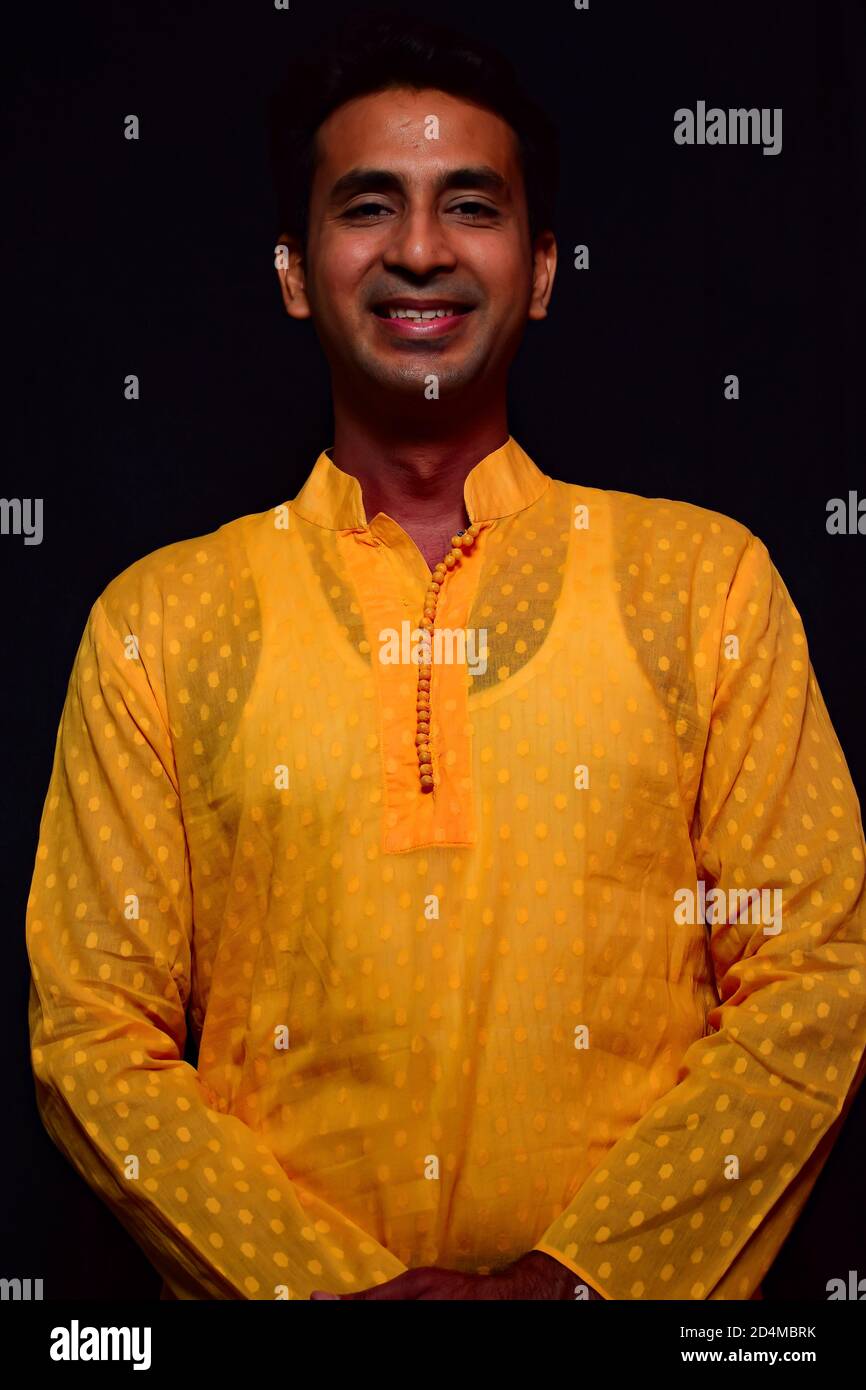 New Delhi India – March 30 2020 : Man portrait, smart casual man ...