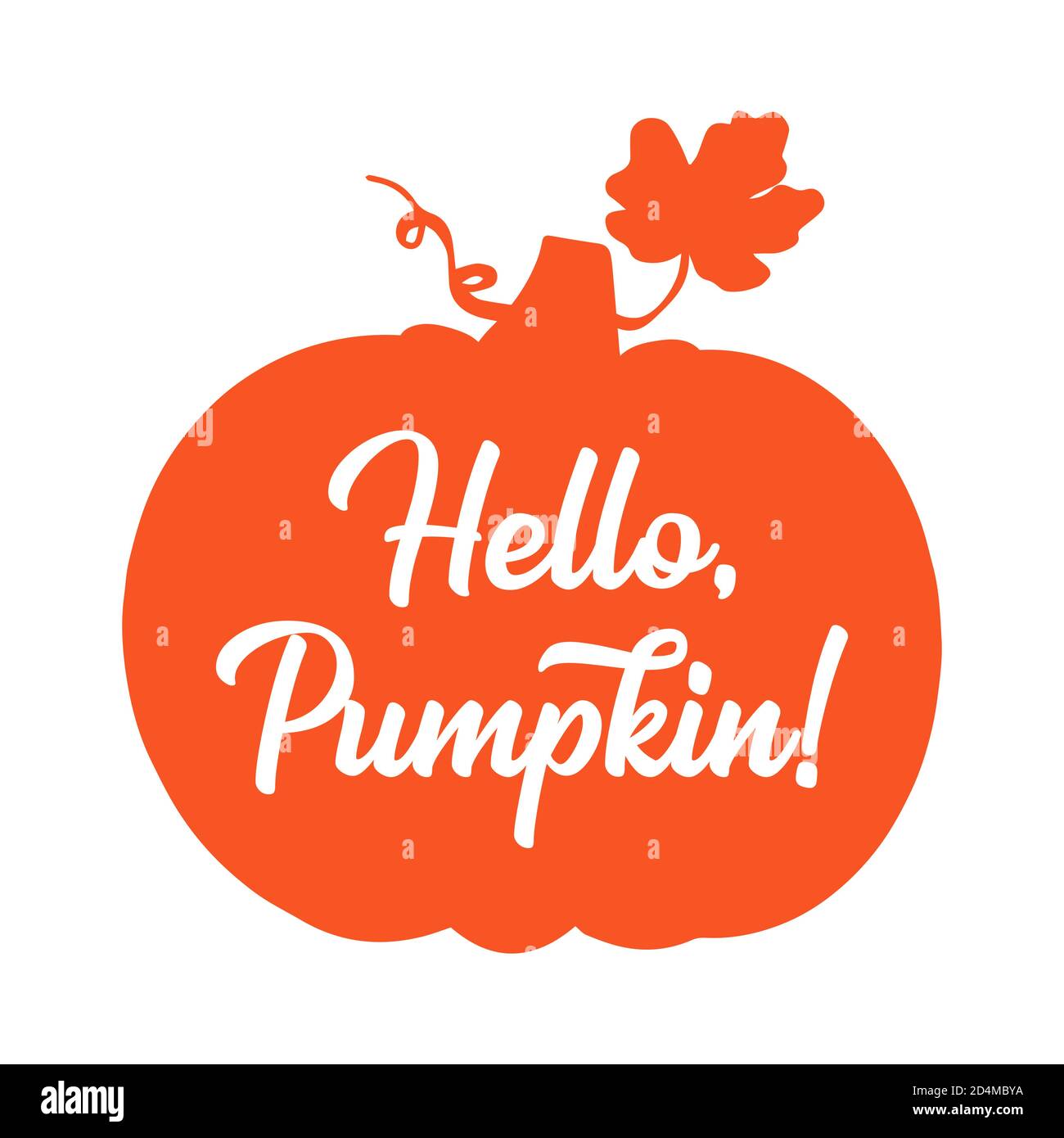Hello pumpkin Stock Vector Images - Alamy