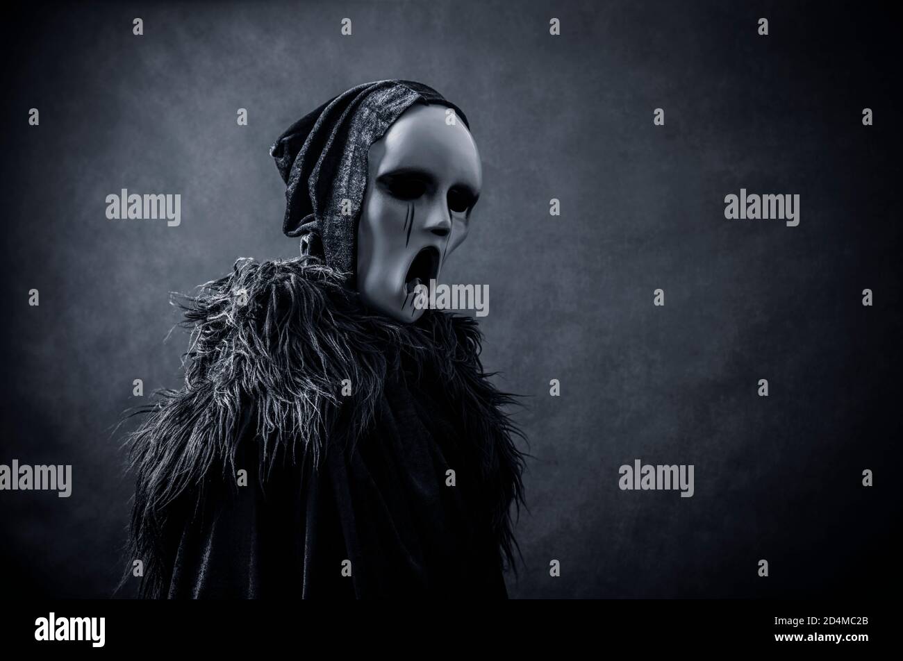 Black hairy ghost hi-res stock photography and images - Alamy