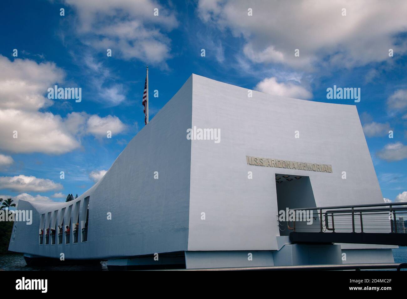 USS Arizona Memorial Stock Photo - Alamy