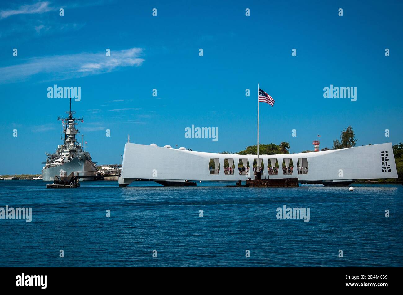 USS Arizona Memorial Stock Photo - Alamy