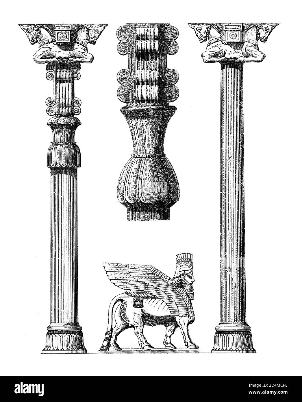 Persian civilization and persian architecture ancient architecture Cut ...