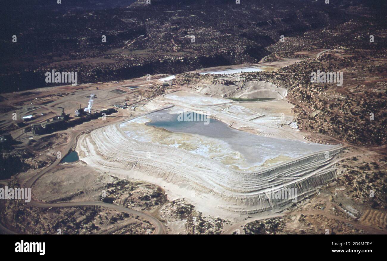 Union Carbide uranium mill - Location: in or near Uravan; Colorado ca ...
