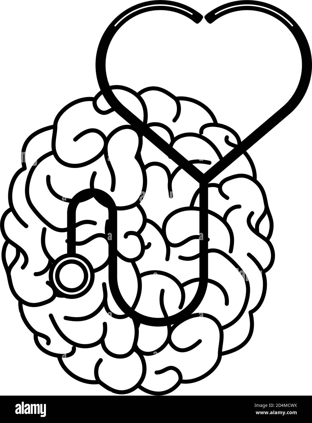 brain human mental health care icon vector illustration design Stock ...