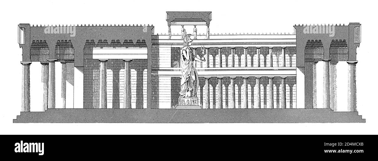 Athena temple athens Cut Out Stock Images & Pictures - Alamy