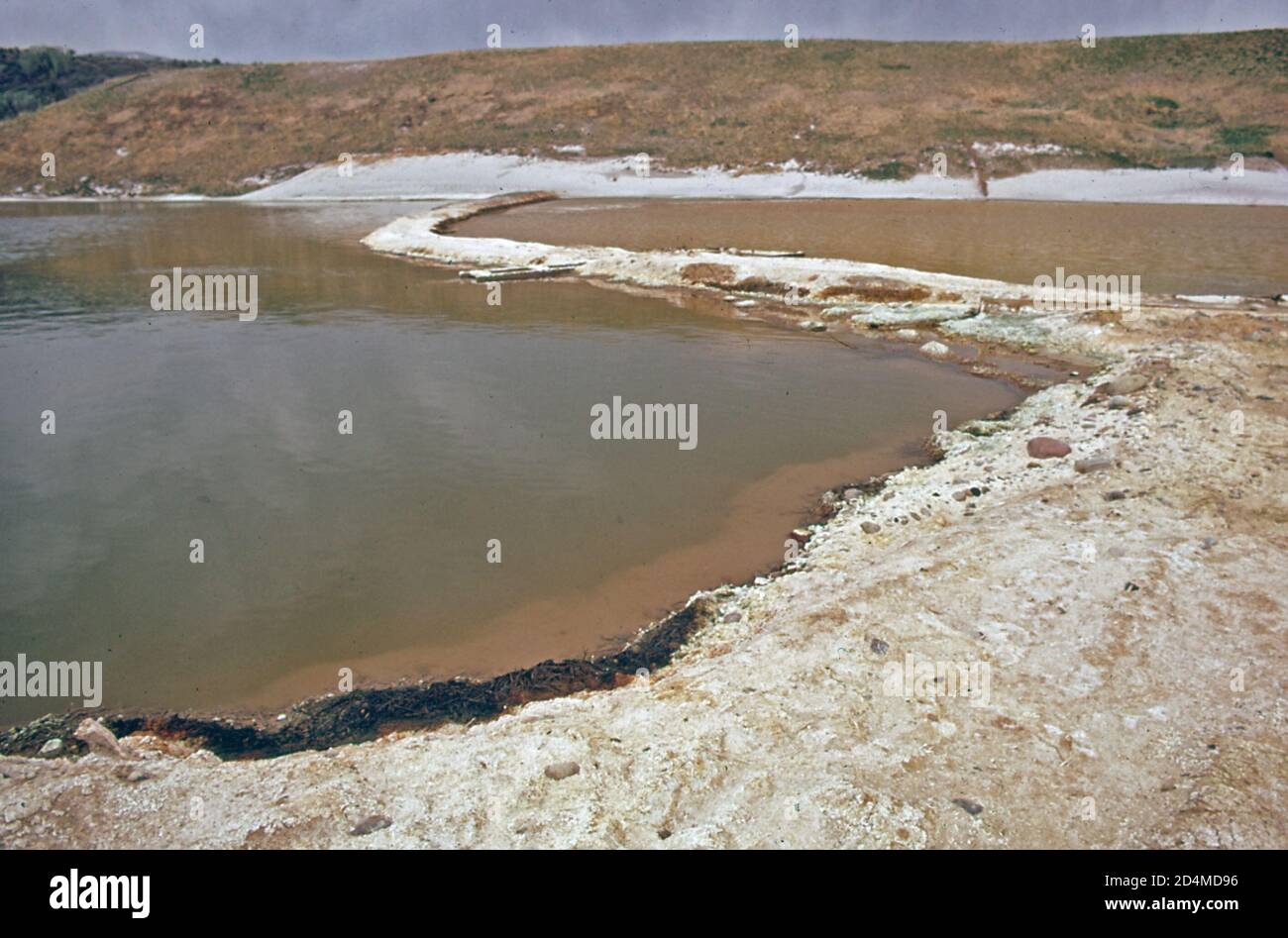 The Colorado River near Union Carbide uranium mill - Location: in or ...