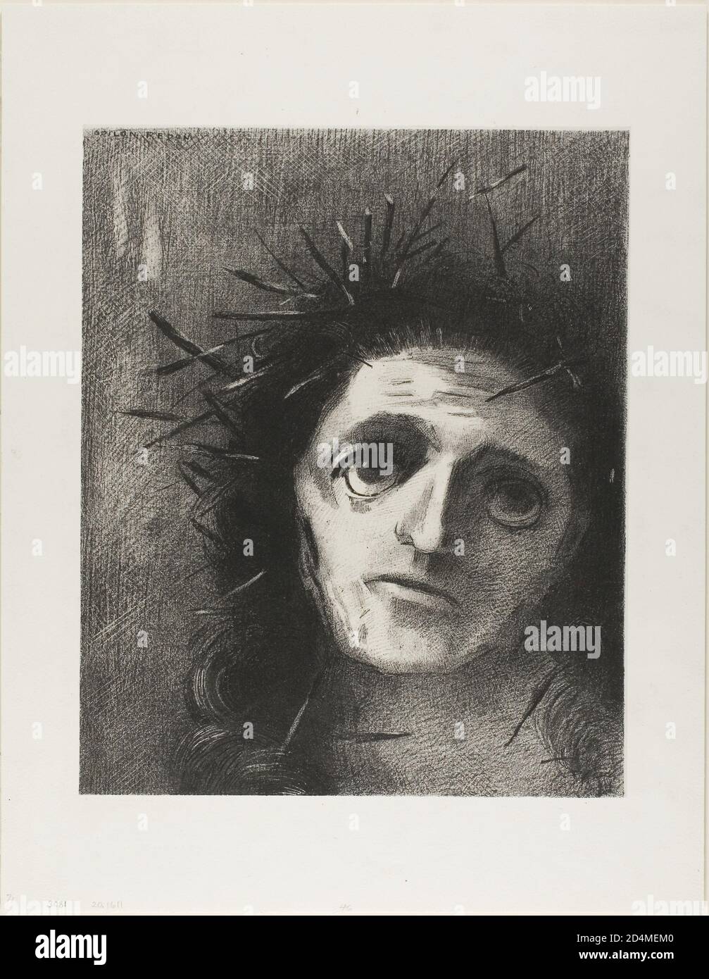 Lithograph on ivory laid paper hi-res stock photography and images - Alamy