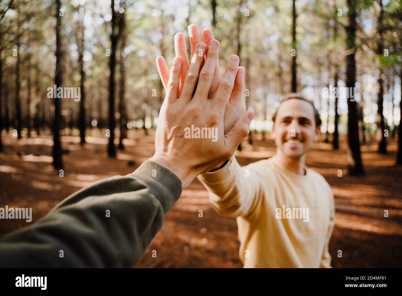 Boy grandfather hug hi-res stock photography and images - Alamy