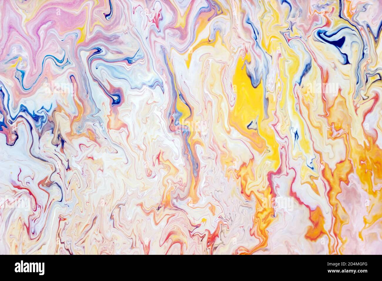 colorful marble texture fluid acrylic painting Stock Photo - Alamy