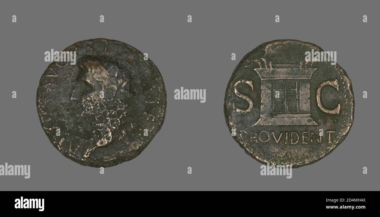 Augustus Coin Front And Back