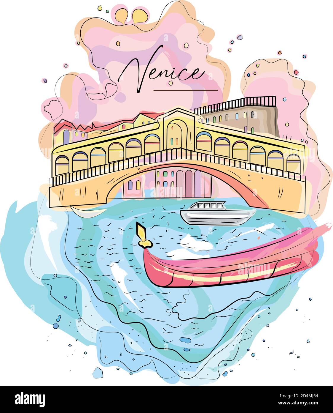 Cityscape of Venice Stock Vector Image & Art - Alamy