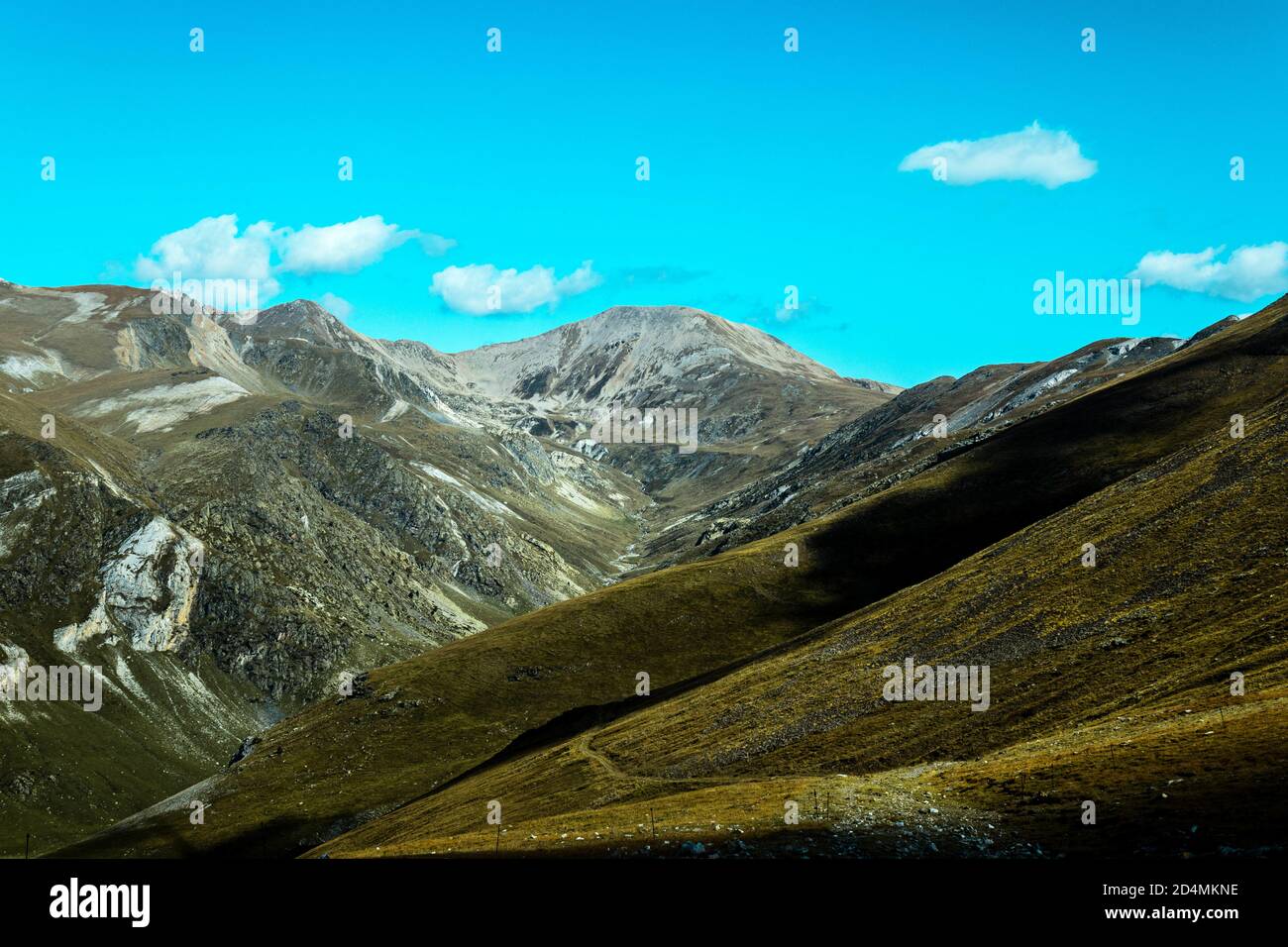 Mesmerizing view of Three Peaks Hill in Argentina Stock Photo - Alamy