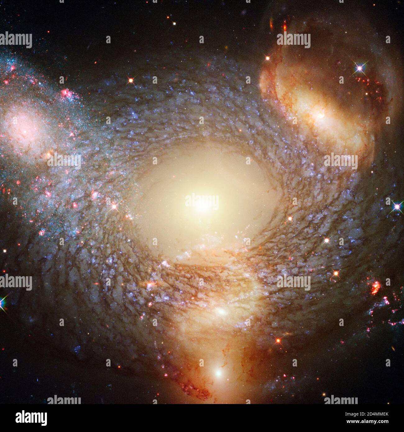 Outer space. Elements of this image furnished by NASA Stock Photo - Alamy