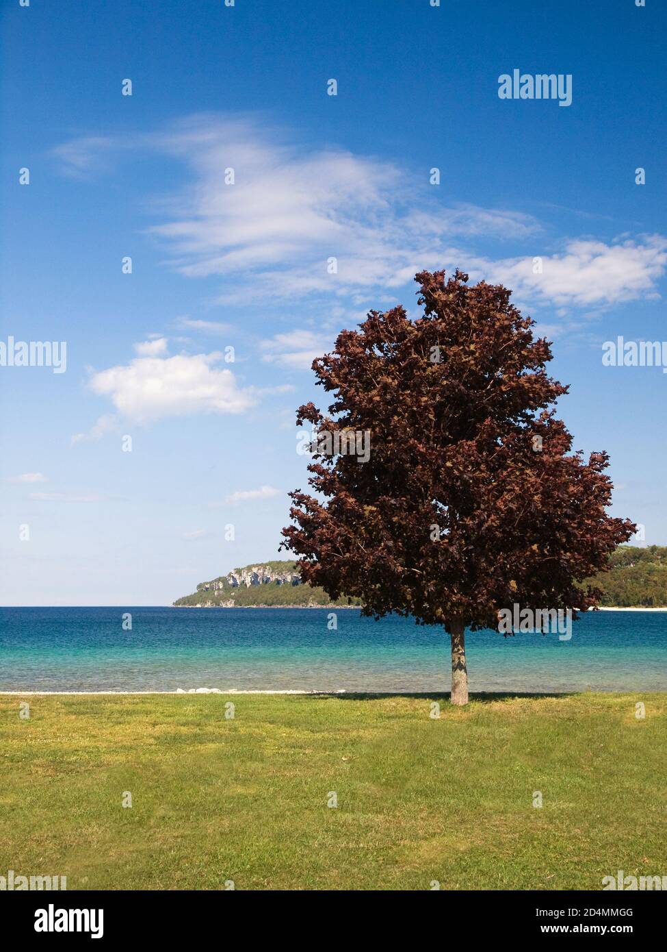 Summer in lake Huron, Lion´s Head, Canada Stock Photo - Alamy