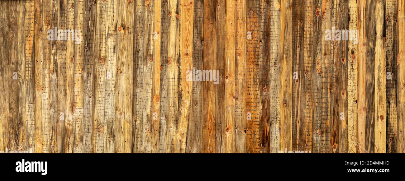 Wood texture, old yellow textured boards. Background Stock Photo - Alamy