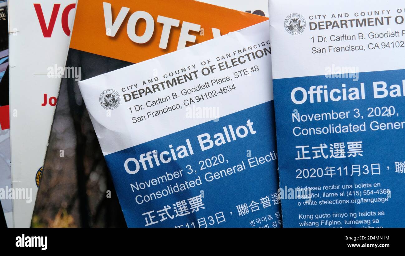Official election mail hi-res stock photography and images - Alamy