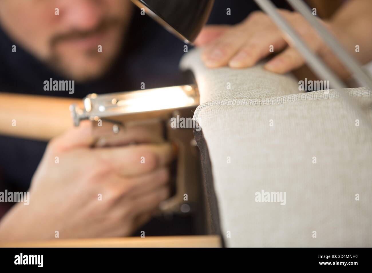 Mending furniture hi-res stock photography and images - Alamy