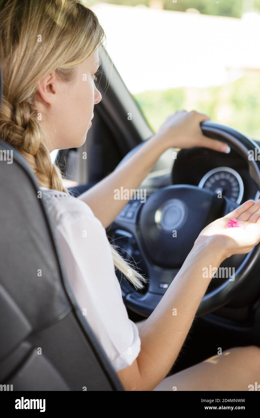 Taking care driving hi-res stock photography and images - Alamy