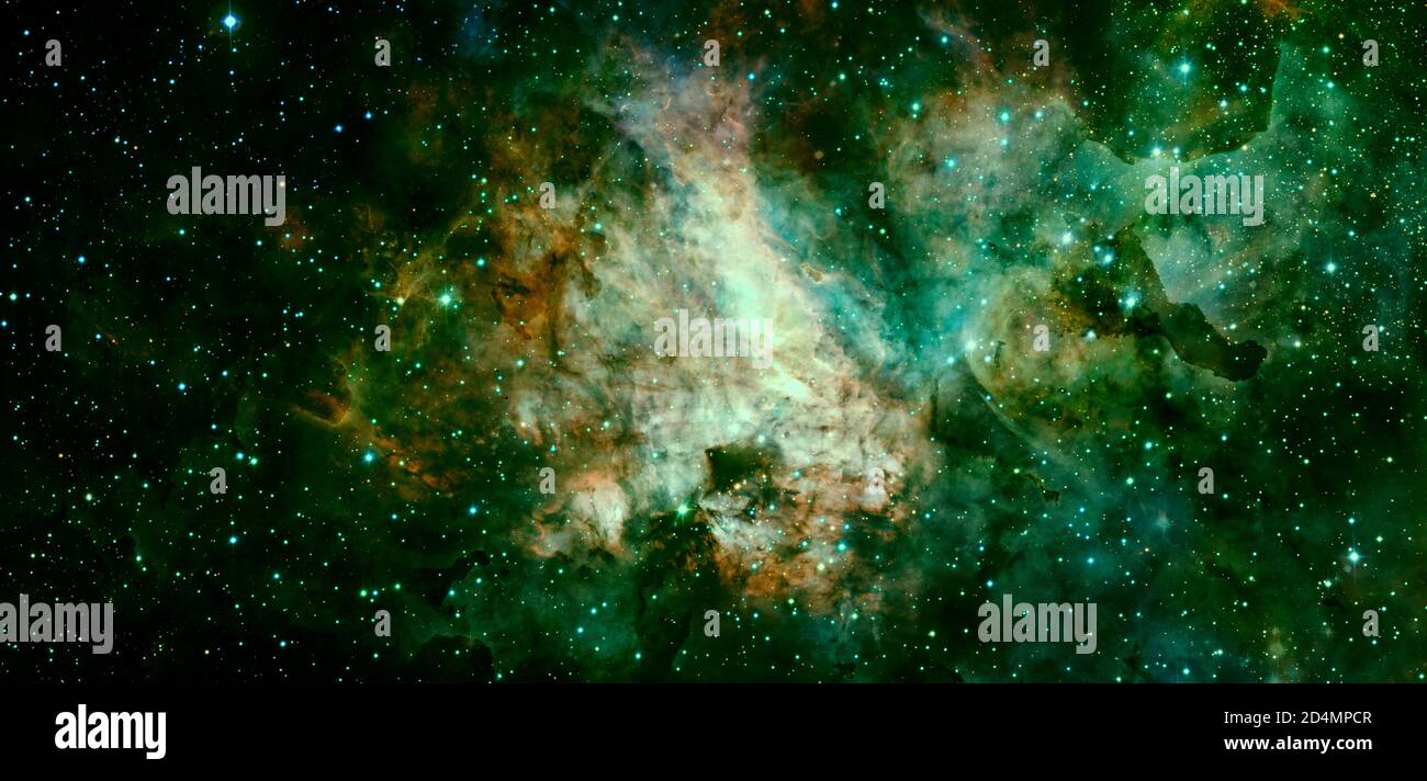 Outer space. Elements of this image furnished by NASA Stock Photo - Alamy