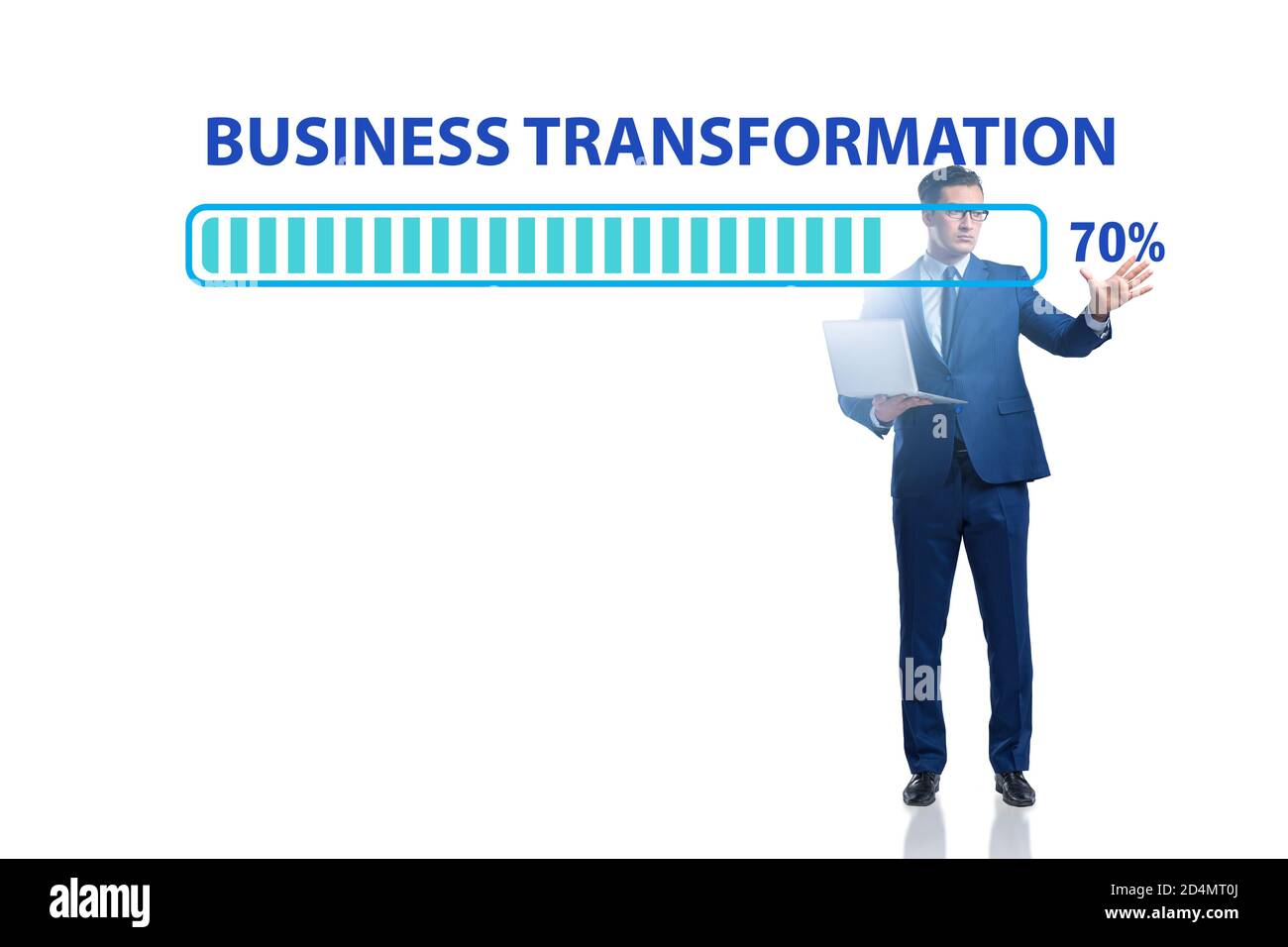 Concept of the corporate business transformation Stock Photo - Alamy