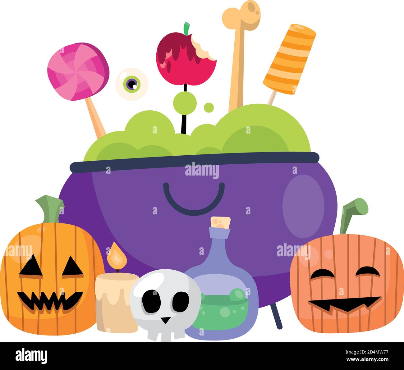Halloween Candy Bowl Clipart