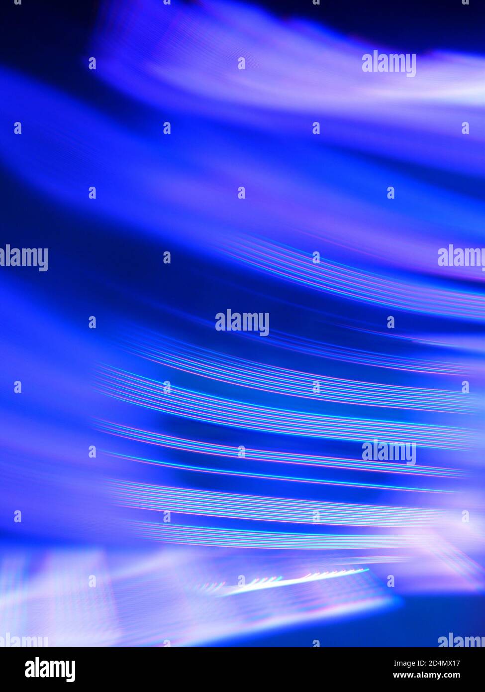 Beautiful background or wallpaper of progressive rhythmic light trails ...